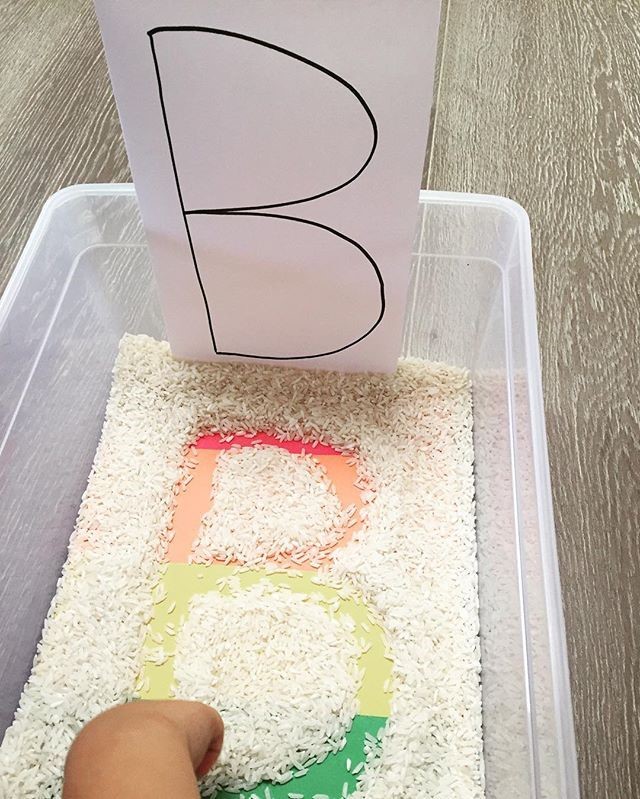 Easy to Make Sensory Rice Bins - It's a Chaotic Life