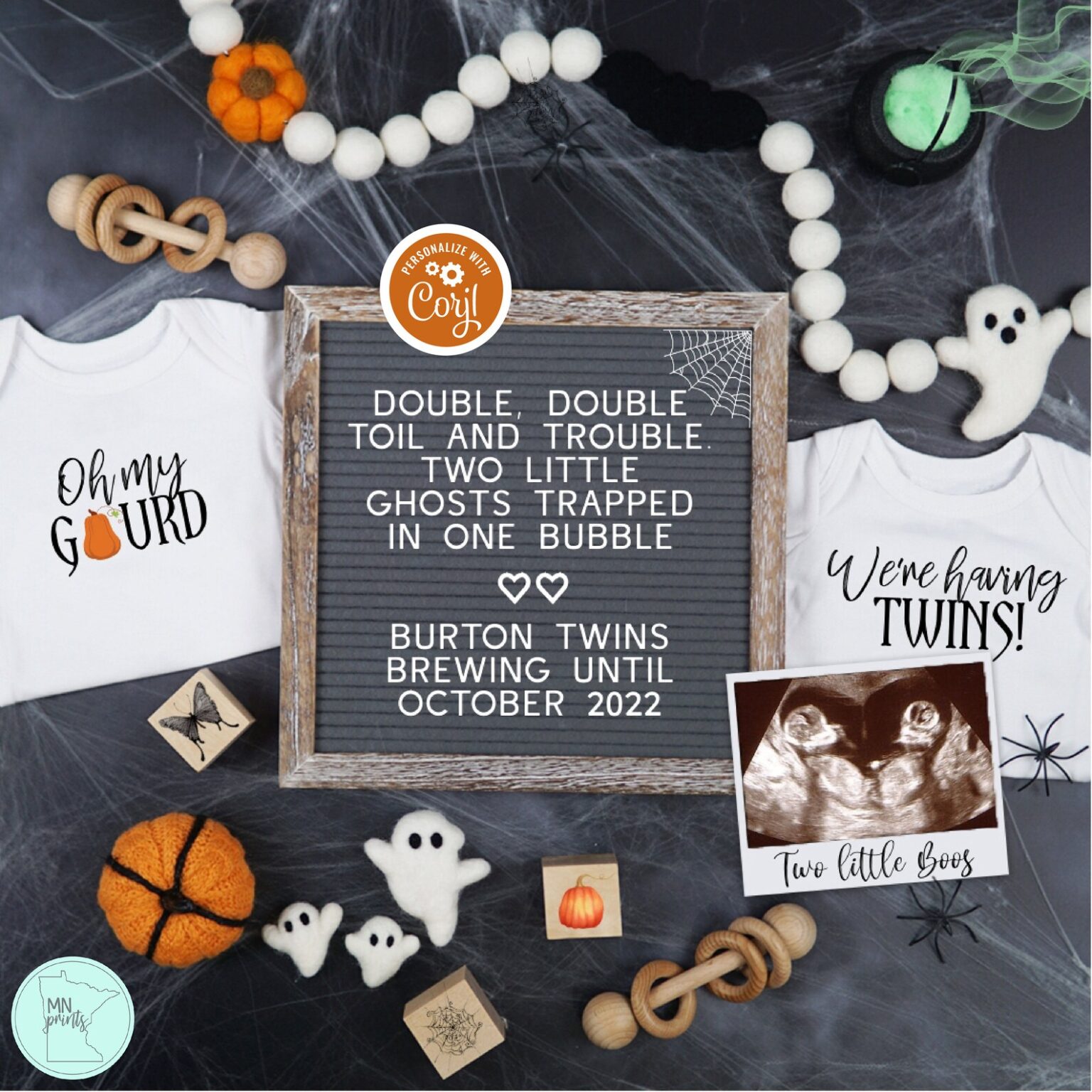 25 Best Twin Pregnancy Announcements - It's a Chaotic Life