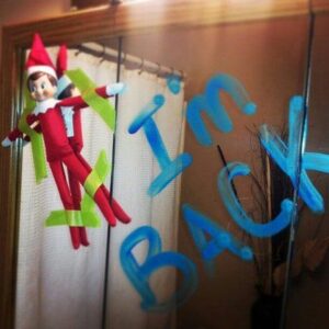 8 Super Easy DIY Elf On The Shelf Arrival Ideas - It's a Chaotic Life