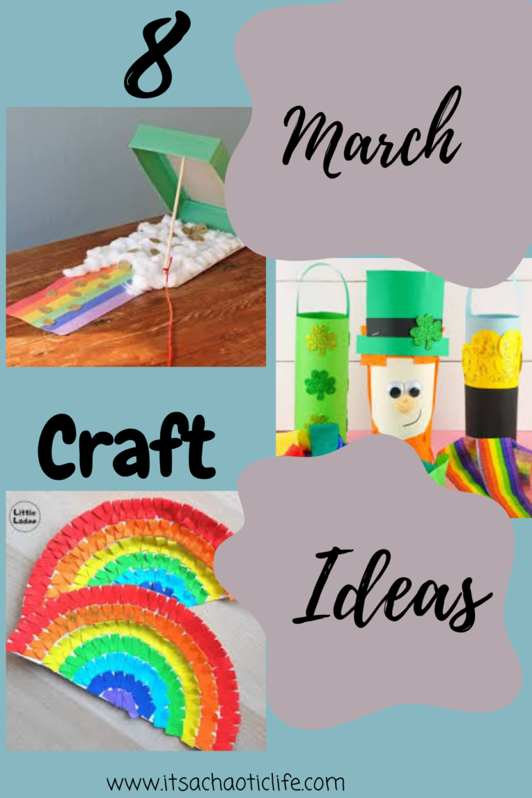 Easy Kids Crafts For The Month of March - It's a Chaotic Life
