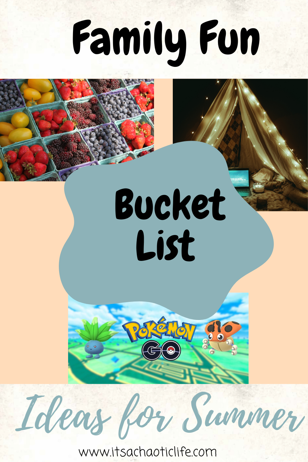 Summer Bucket List for Families - It's a Chaotic Life