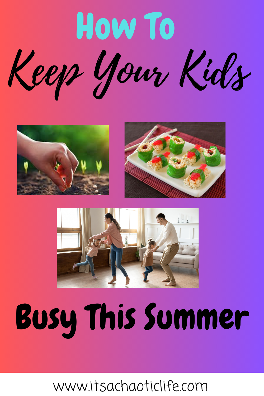 How To Keep Your Kids Busy This Summer - It's a Chaotic Life