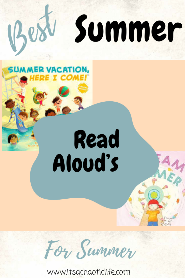 Best Summer Read Alouds for Children - It's a Chaotic Life